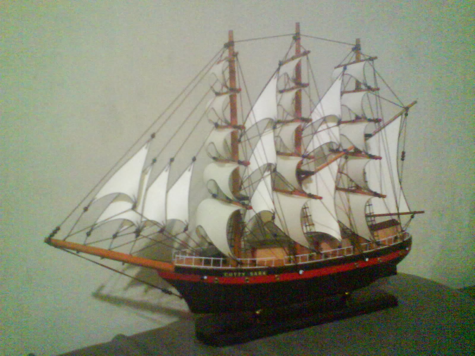 Miniature of Sailing Ship: MINIATUR KAPAL LAYAR