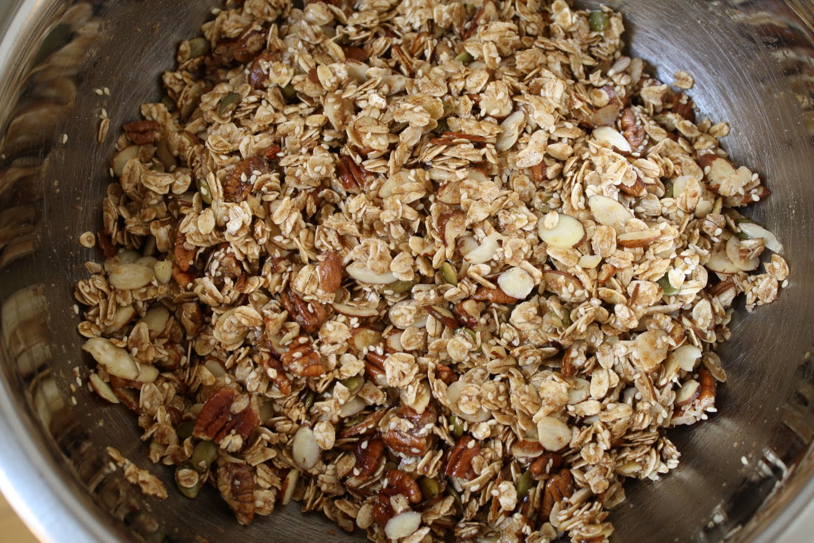 homemade granola ~ seasonal taste