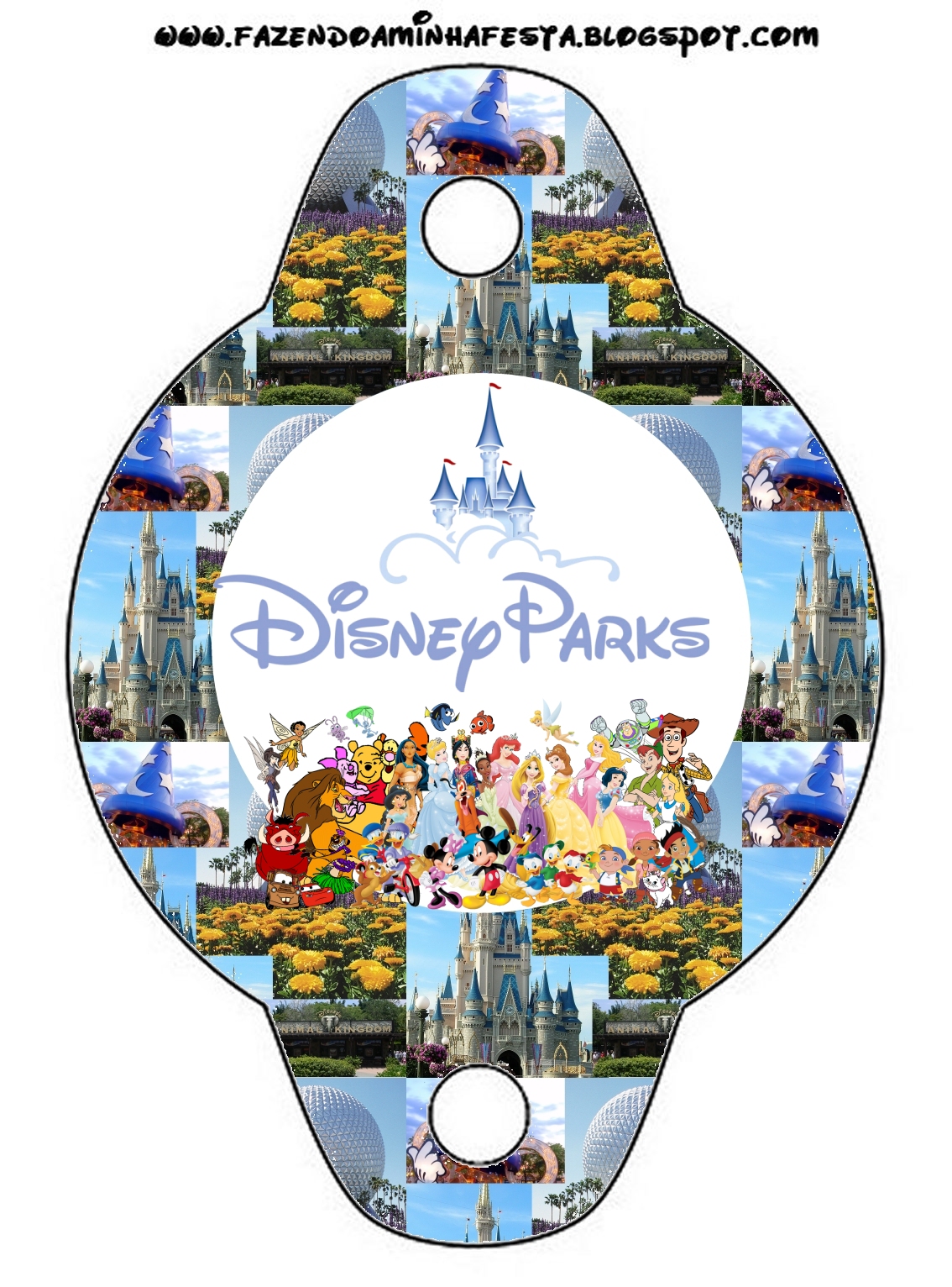 Disney Parks: Free Party Printables. - Oh My Fiesta! in english