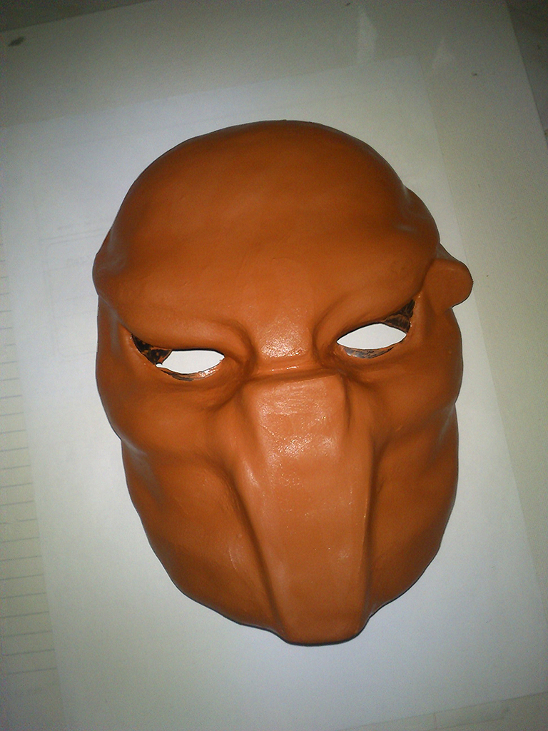 Kade Chan Origami Blog 香港摺紙工作室 (日誌): Making of Predator mask