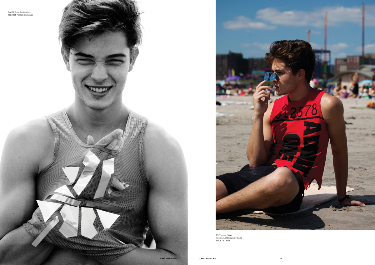 Inspiration Model: Francisco Lachowski photographed by Shirley Yu