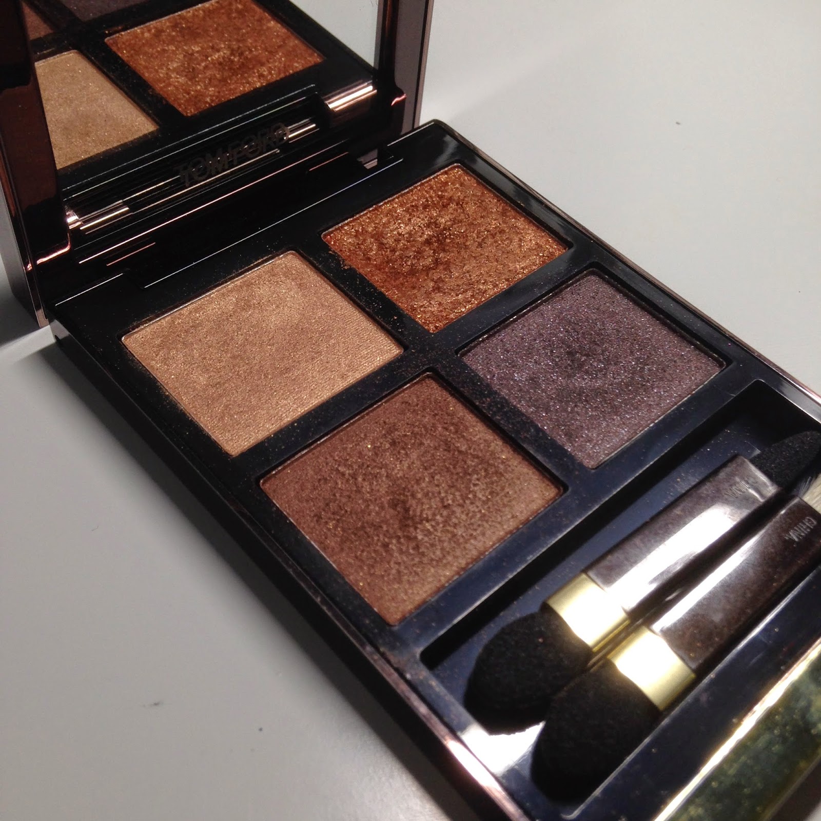Bianca's Makeup Blog: Tom Ford Cognac Sable - Swatches and Review