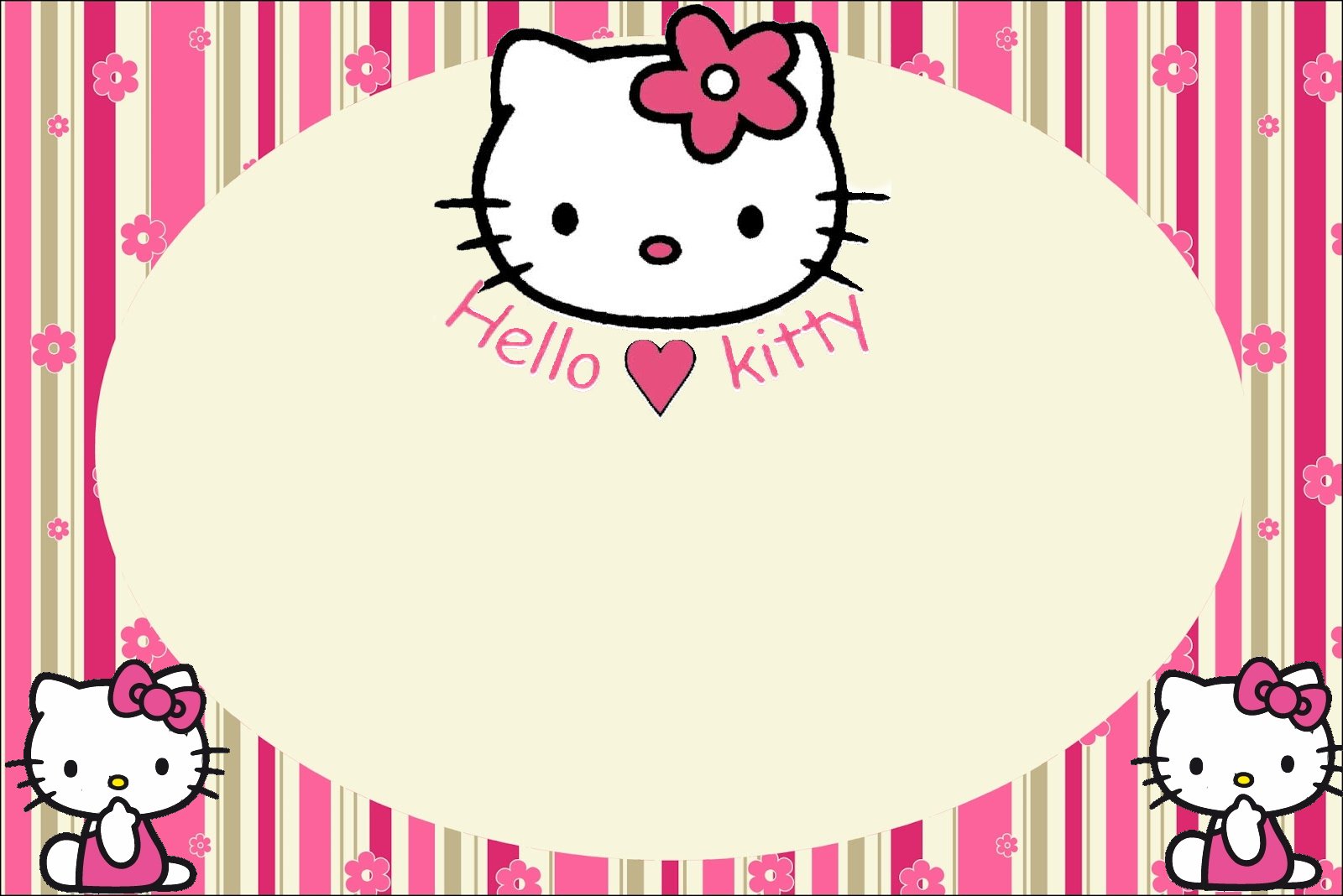 Imprimibles Hello Kitty gratis - Imagui