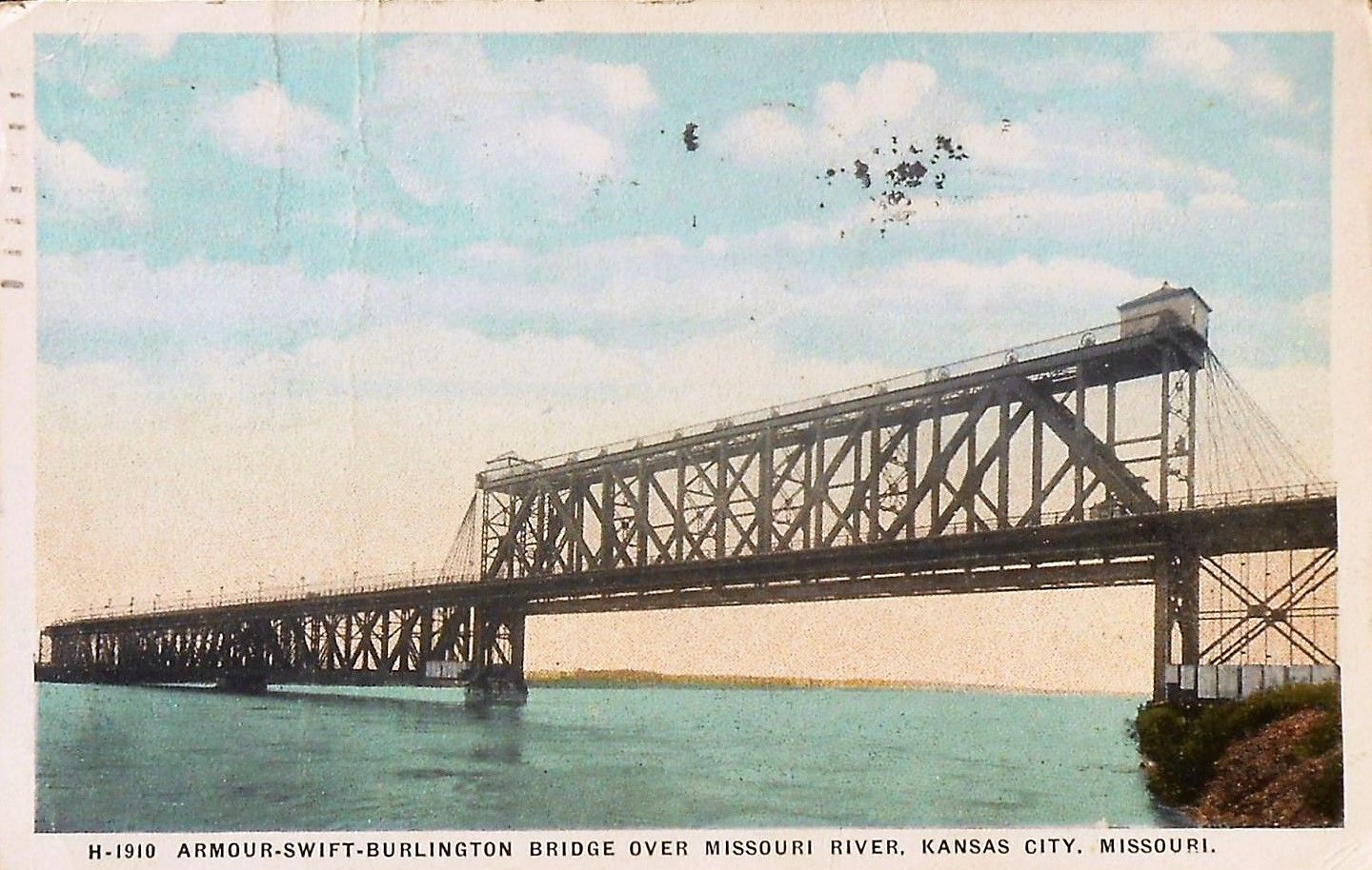 Industrial History: 1911 Armour Swift Burlington (CB&Q) Bridge over ...