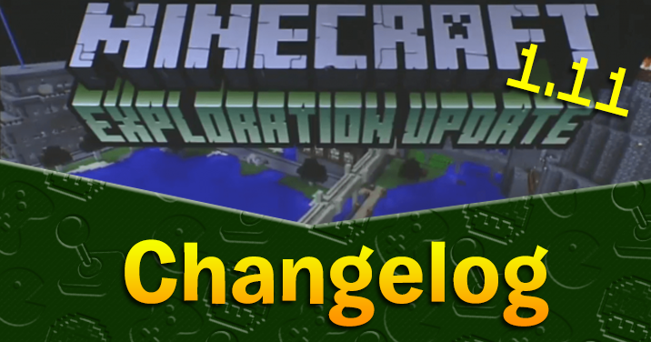 [Minecraft] 1.11: The Exploration Update - Changelog - Designer Turma ...