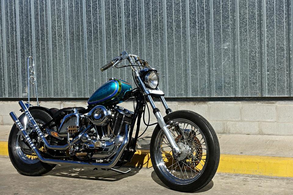 biker excalibur II: Blue Motorcycles