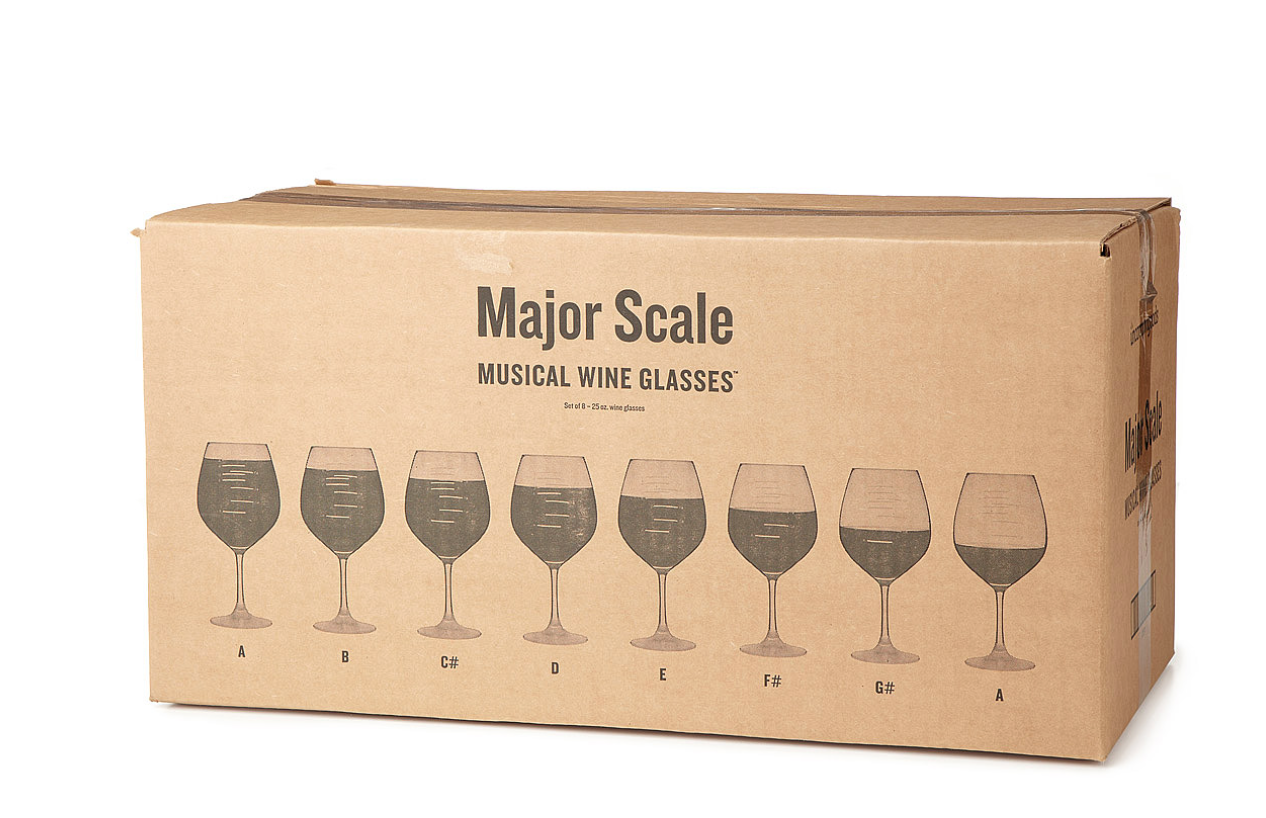 Major Scale Musical Wine Glasses – M & S | Ultimate High-Fidelity