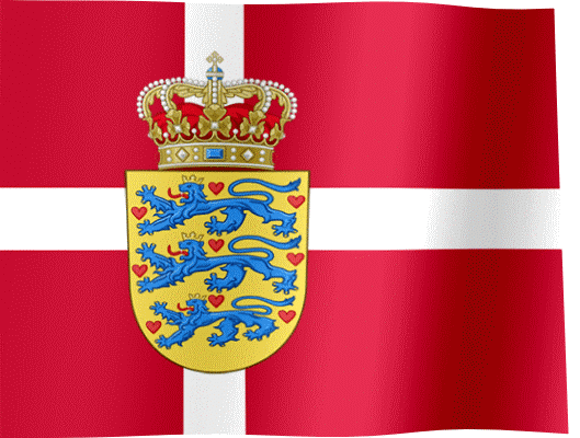 Flag of Denmark (GIF) - All Waving Flags