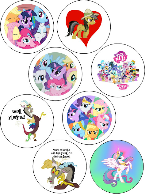 My Little Pony Button Badges!