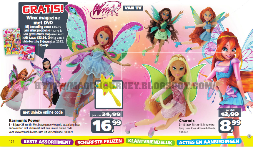 MagixJourney : Winx Club Dolls Coming To The Netherlands! October ...