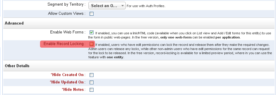 Ifreetools Blogs Enable Record Locking To Allow Users To Lock Unlock Database Records