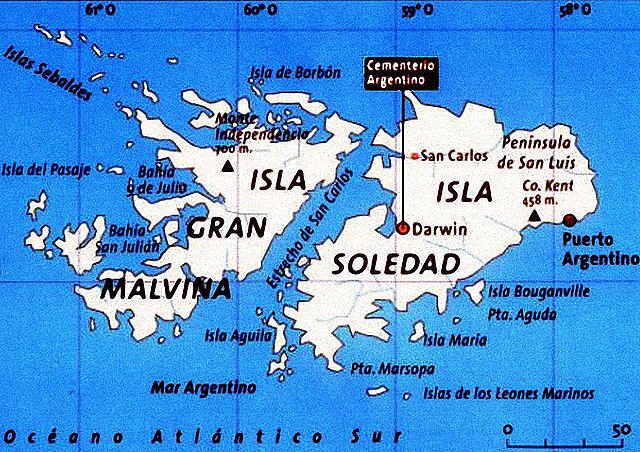 Islas Malvinas 01: Una argentina unió a nado las Islas Malvinas argentinas