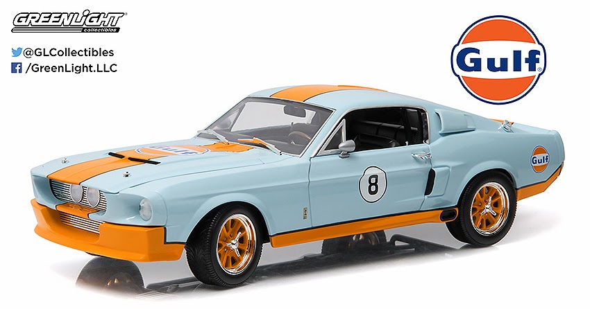 T-Hunted!: Um Mustang “Eleanor” com as cores da Gulf Racing!