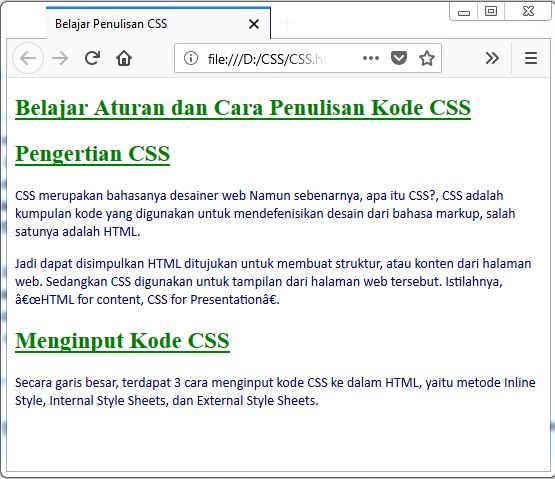 Tutorial Belajar CSS Part 4: Cara Penulisan Kode CSS - chikstech Tutorial Belajar CSS Part 4: Cara Penulisan Kode CSS - chikstech