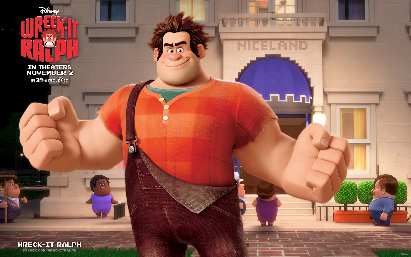 Novedades Disney: Wallpapers oficiales de ¡Rompe Ralph! (Wreck-it Ralph)