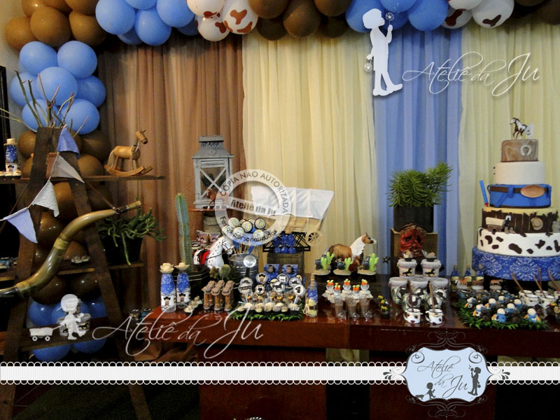 Ateliê da Ju: Festa de Cowboy para o Dudu!