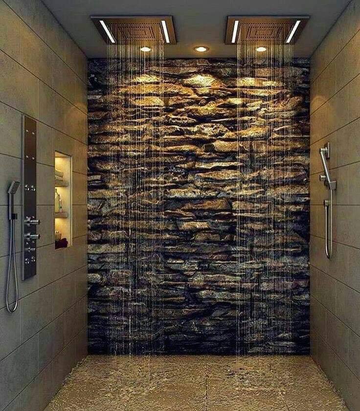 Diseños de duchas increíbles y muy modernas
