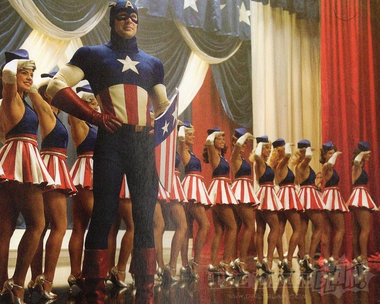 Costumes and Artwork: Sewing for me! Captain America USO Dancing Girl.