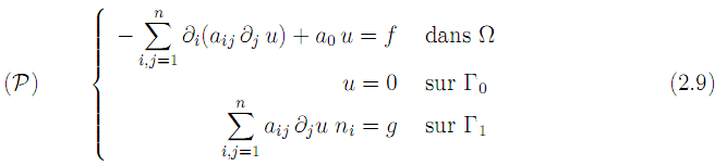 EDP elliptiques d’ordre 2