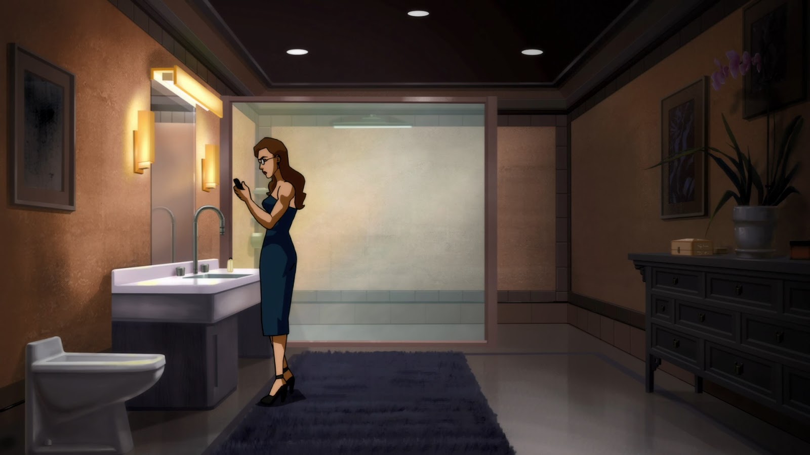 Anime Feet: Young Justice: Dr Helga Jace