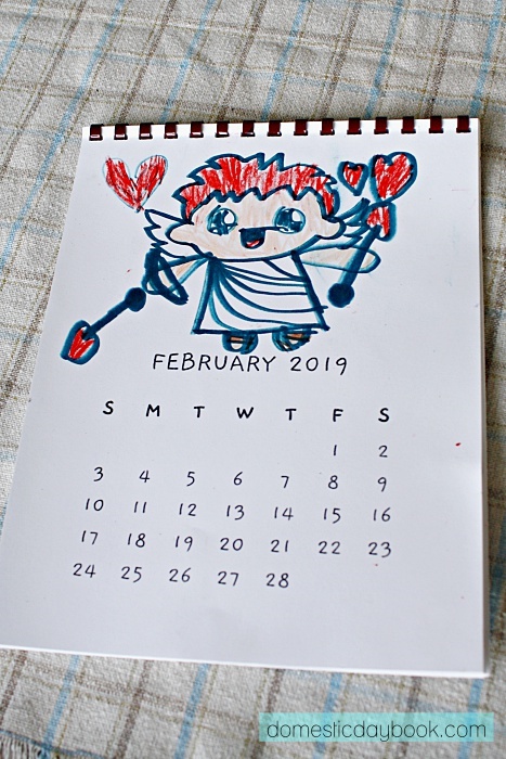 Art Project for Kids - Calendar