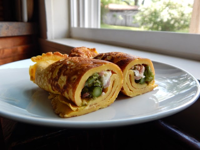 Thy Hand Hath Provided: Asparagus and Ham Spring Crepes