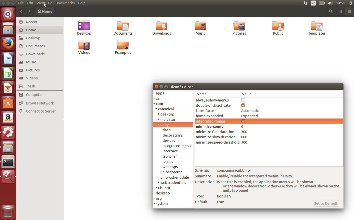 Locally Integrated Menus (LIM) Set As Default In Ubuntu 15.04 Vivid ...