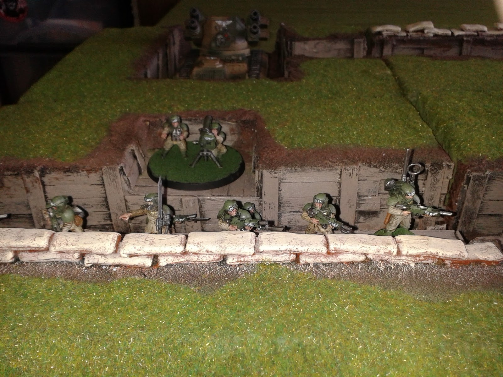 St Andrews wargaming: Wargames Trenches