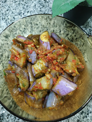 Resepi Terung Goreng Berlada - Sangat Sedap dan Mudah - mommywinwin