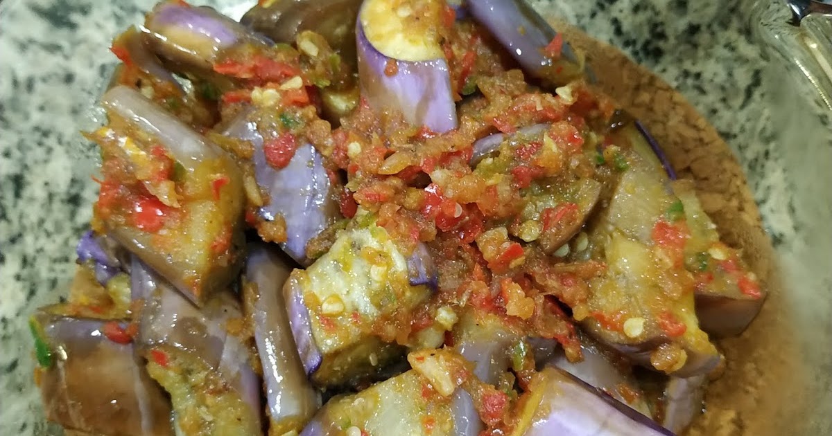 Resepi Terung Goreng Berlada - Sangat Sedap dan Mudah - mommywinwin