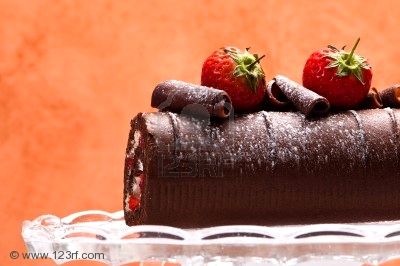 Chocolates: chocolate roulade