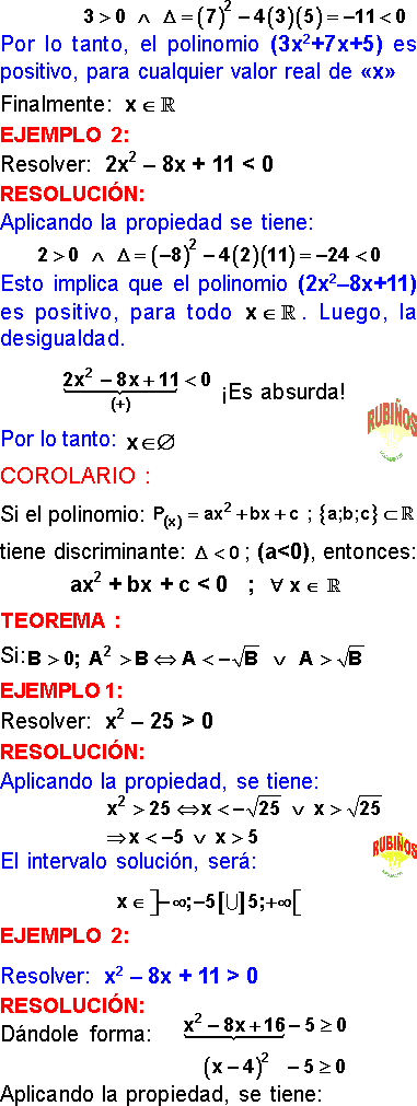 INECUACIONES EJERCICIOS RESUELTOS PDF