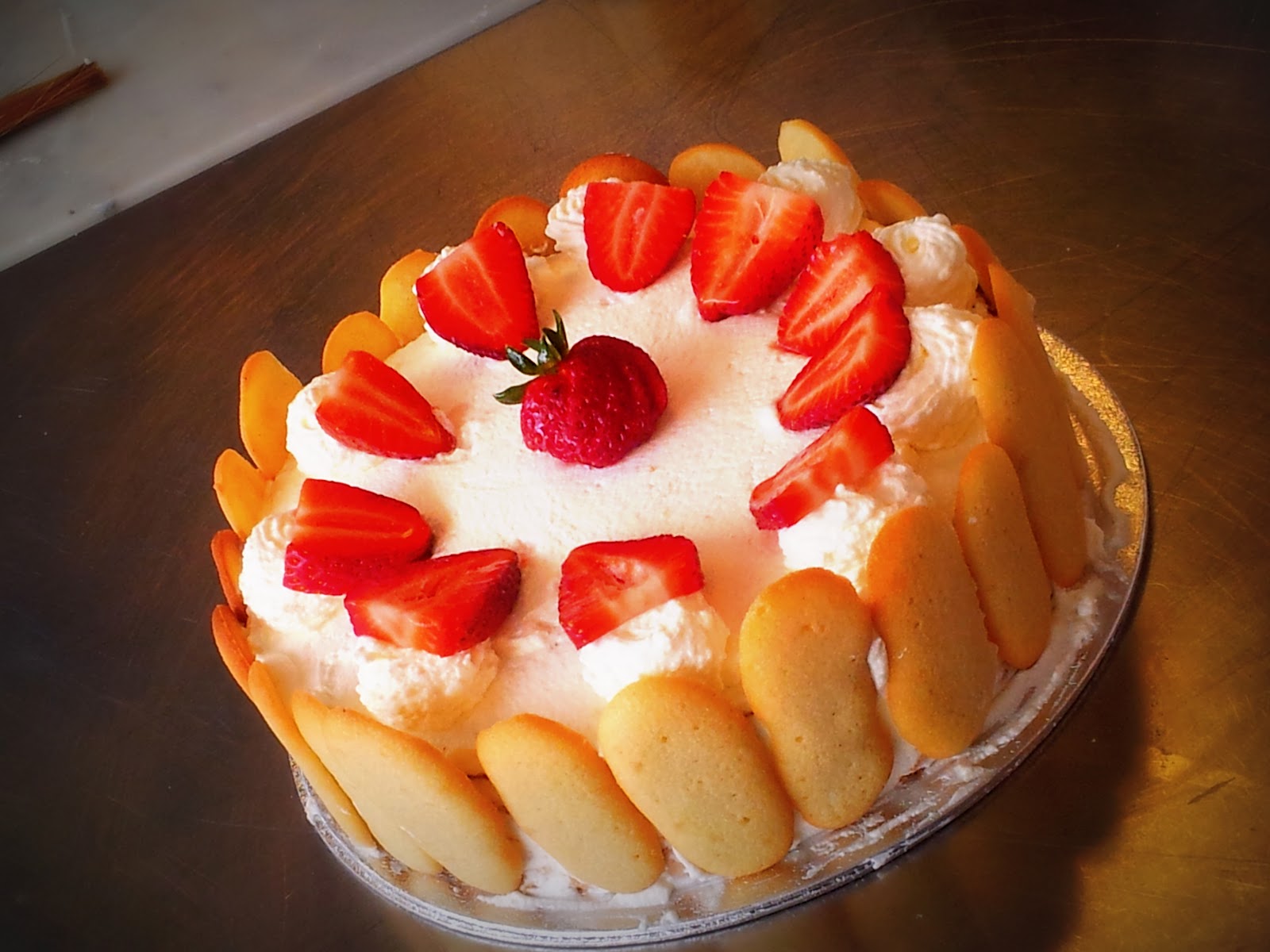 World Baking Day: Strawberry Cream Gateaux – Oh So Sweet Baker