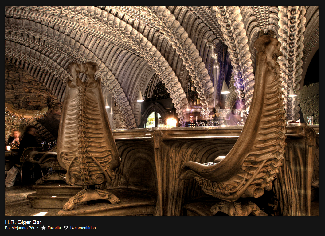 H.R. Giger Bar in Switzerland. | Giger bar, Hr giger, Hr giger bar