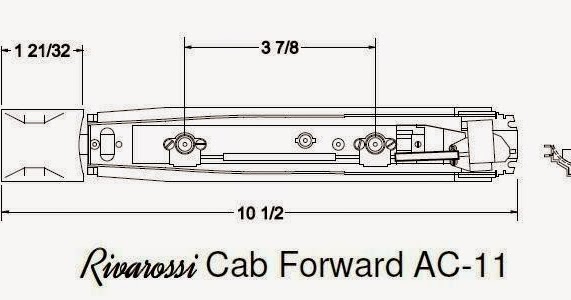 My Model Railroad: August 9, 2014 Remotoring a Rivarossi Cab Forward