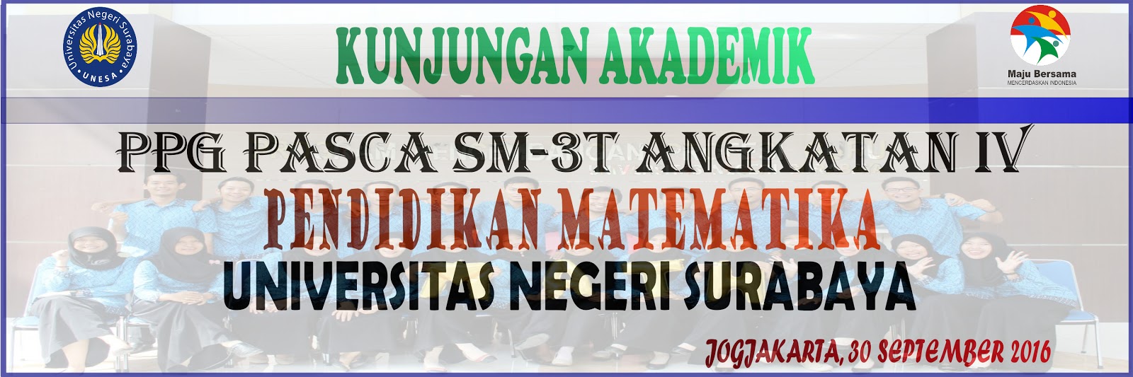 Kunjungan Akademik: Banner Resmi dan Umum Kunjungan Ke UNY