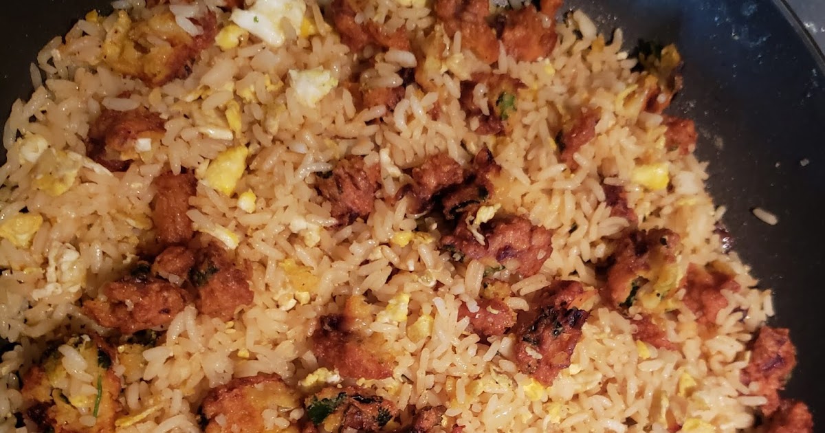 Prawn/Shrimp Pakora Fried Rice