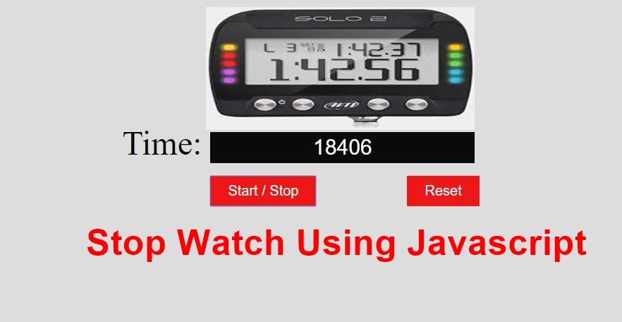 Create a Stopwatch in JavaScript Create a Stopwatch in JavaScript