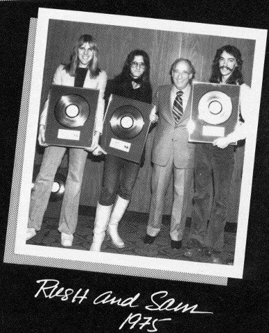 Rush News from Power Windows: Geddy Lee Remembers Sam The Record Man