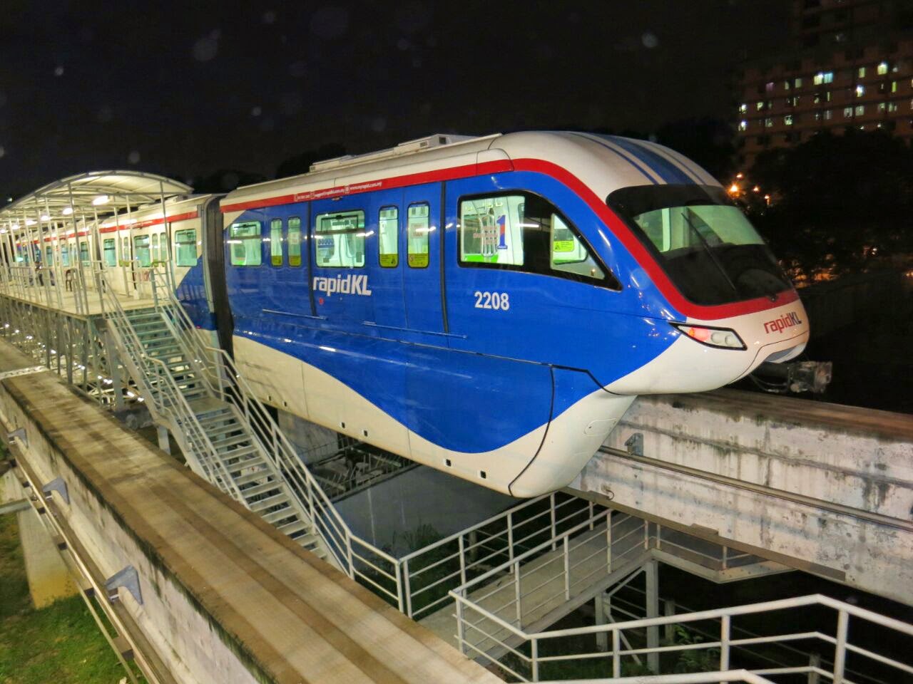 KL CHRONICLE: @MyRapidKL Perkenal Tren Monorail Baru 4 gerabak, Akan ...