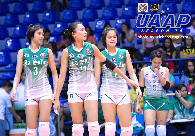 * My Endless Story *: * UAAP 74 (W) Volleyball 2nd Rd. DLSU vs UE