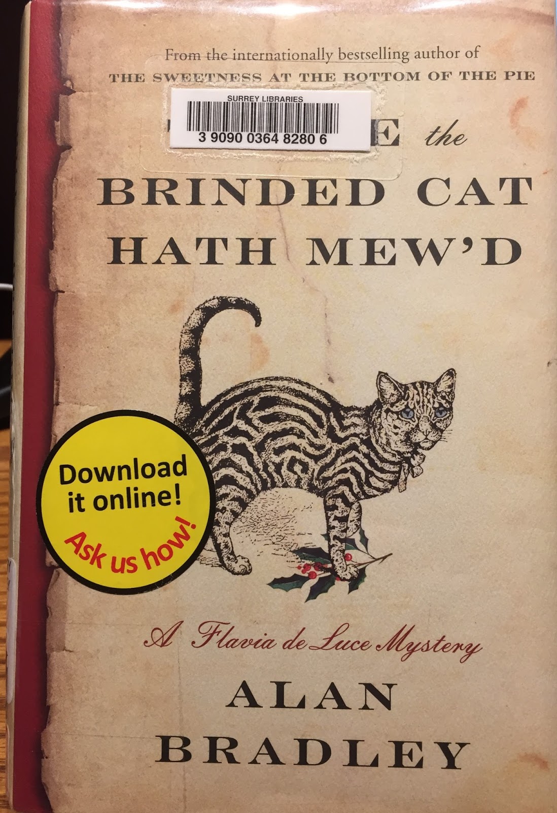 Essay-eh: Thrice the Brinded Cat Hath Mew'd, by Alan Bradley