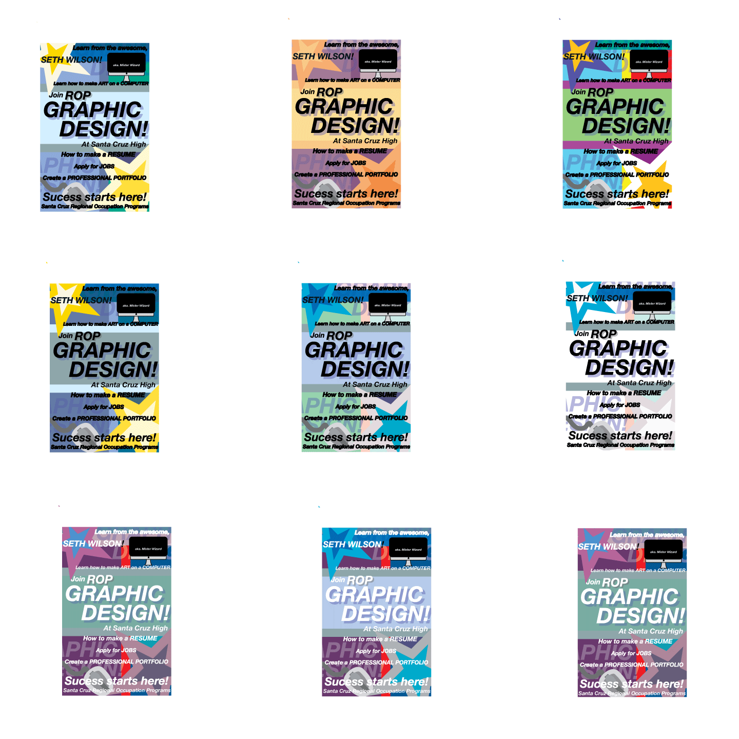 ImagiNation : GD: All Poster Designs