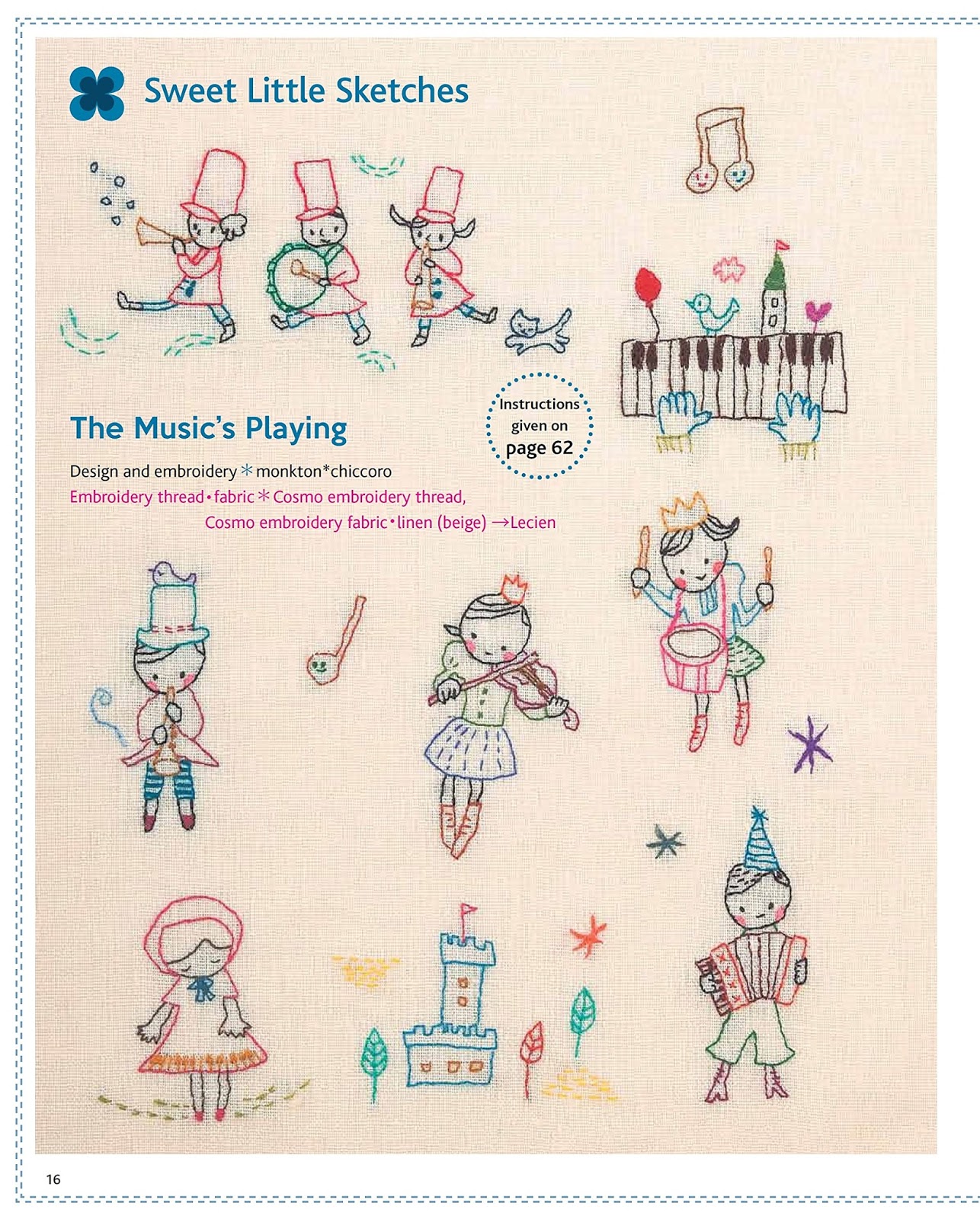 Handmade by Deb: 501 Enchanting Embroidery Designs Review & Giveaway