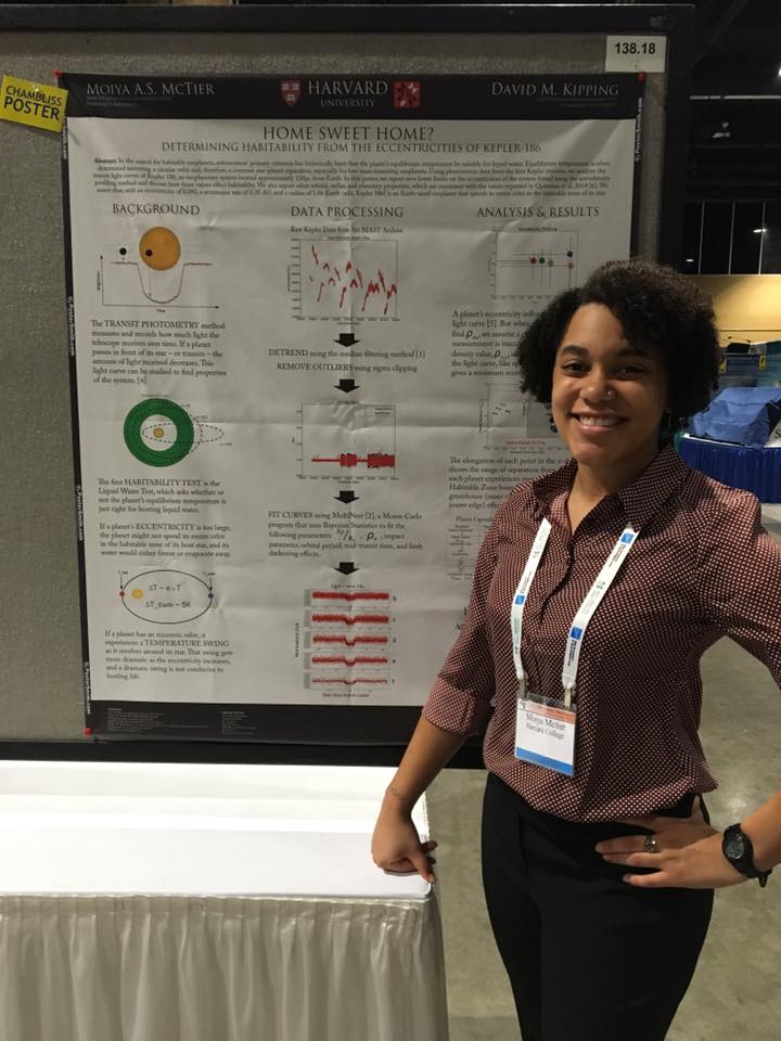 Women In Astronomy: Student Highlight: Moiya McTier