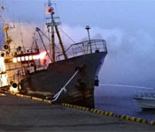 Sharjah Oil tanker catches fire at Hamriya port ~ MARINE DEVELOPMENTS