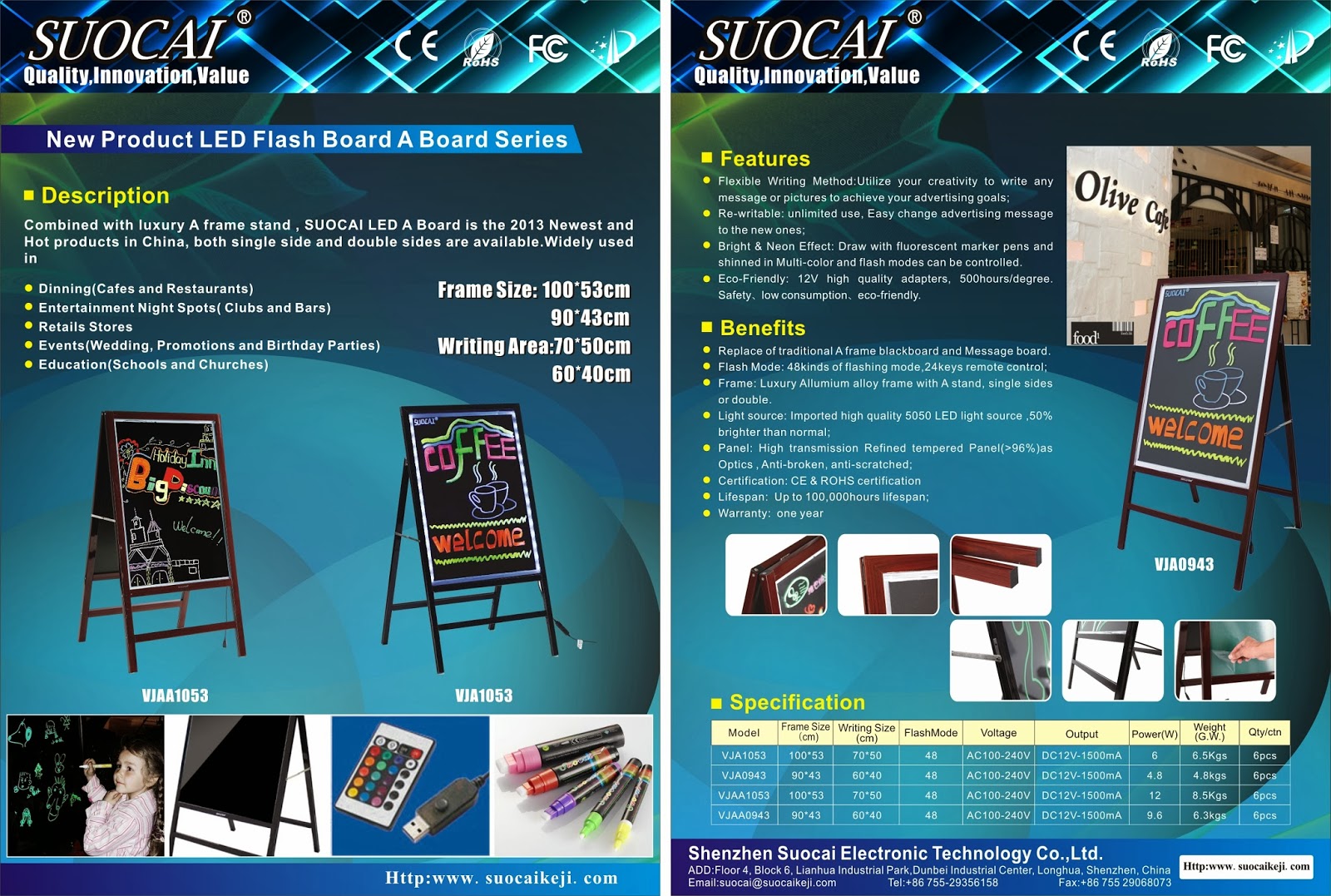 Sunlite Led Writing Board: Flashing Illuminated Erasable Neon LED ...