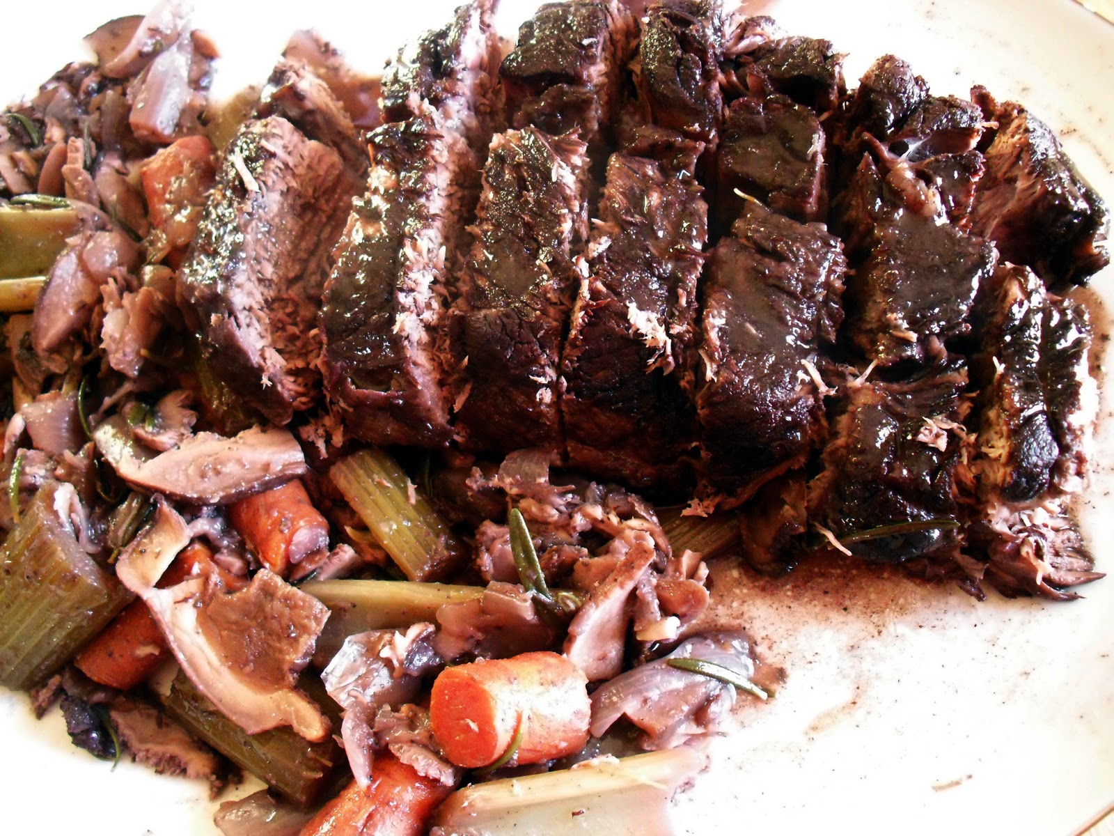 La Buona Cucina: Beef Braised In Red Wine (Brasato al Vino Rosso)