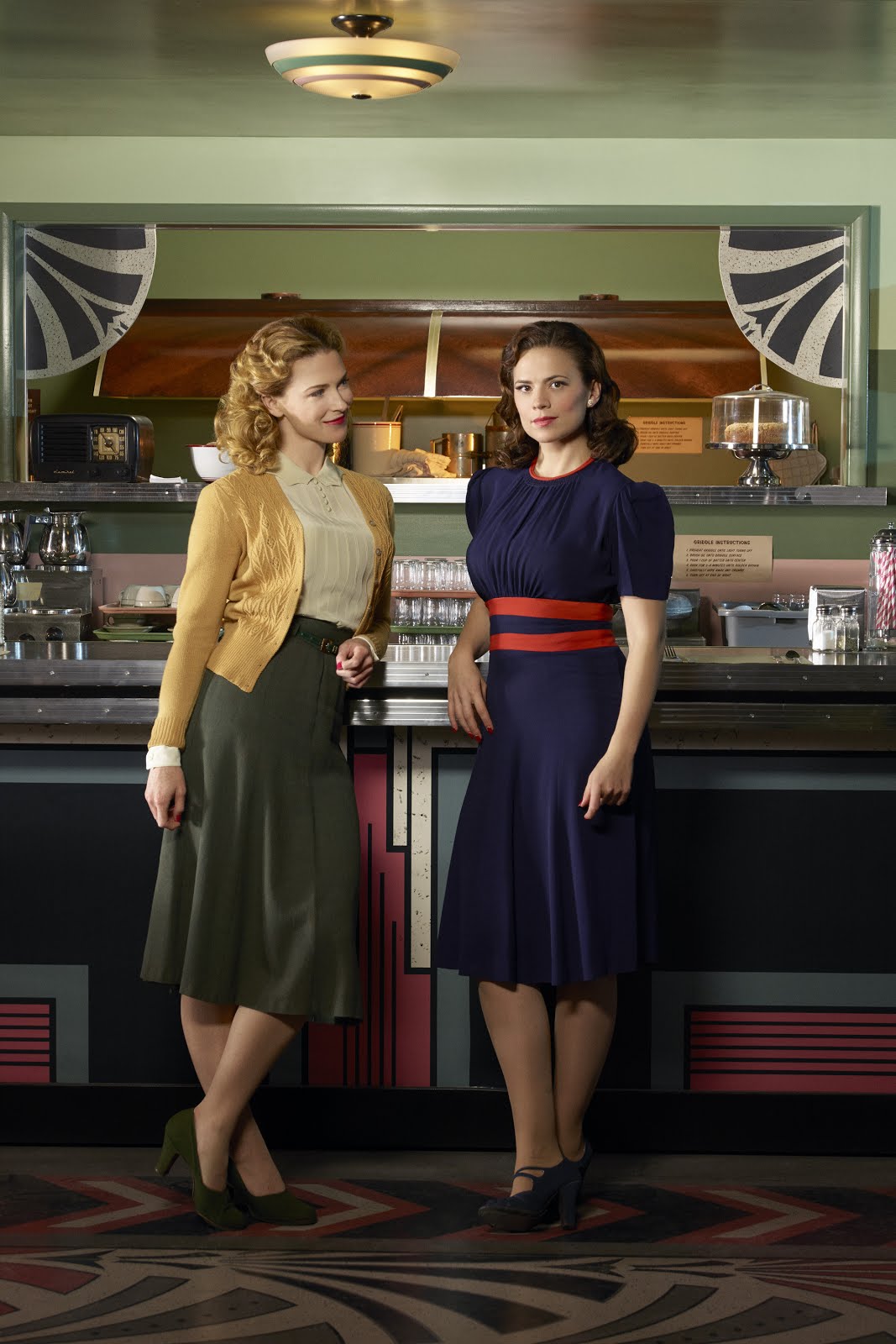 Agent Carter: 1940's superhero espionage. Part I