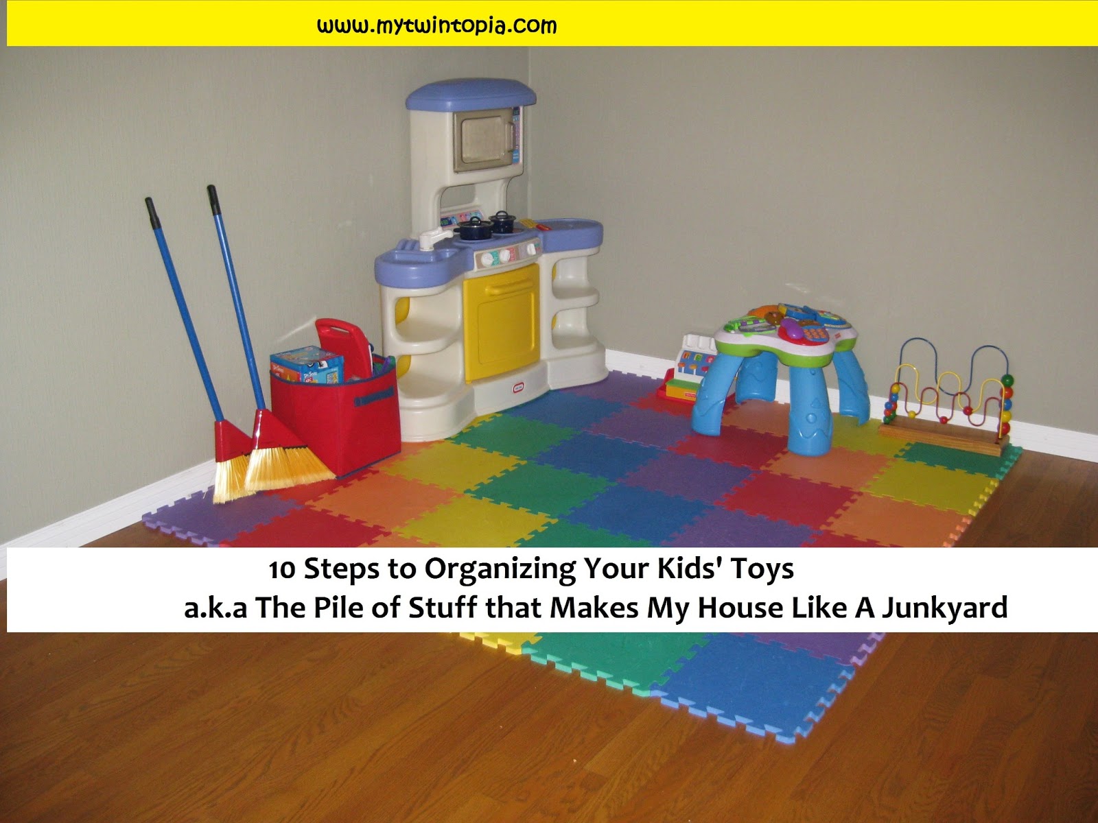 Organizing Our Twin Toddlers' Toys | MyTwintopia